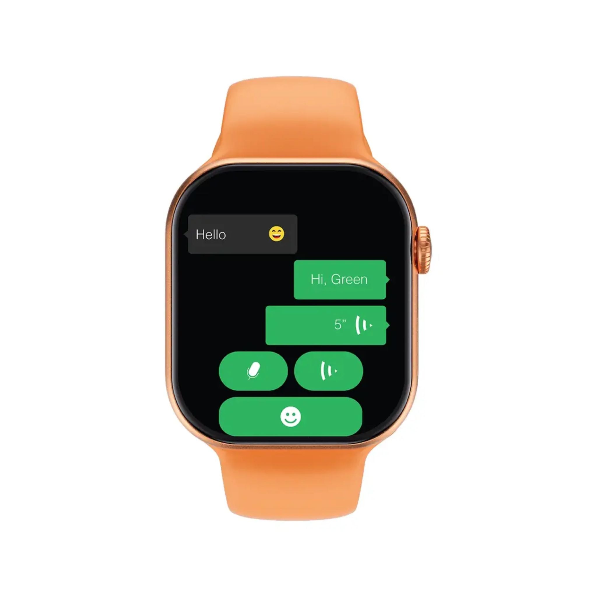 Green Lion Flex 46, 2.06'' IPS Smart Watch, Double Tap Function, Whats ...