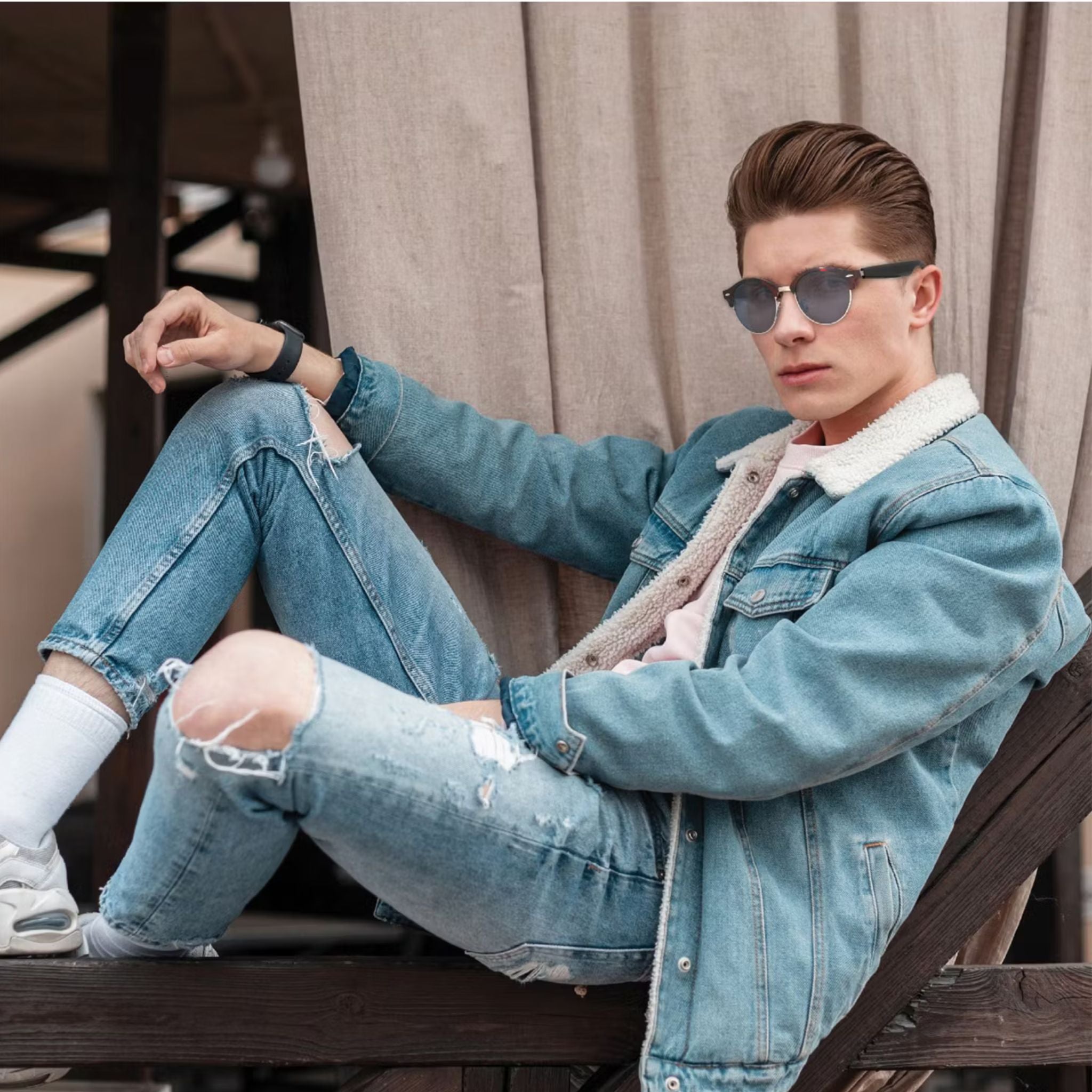 Green Lion Urban-X Bluetooth Smart Eyewear with UV400 Protection, Anti ...