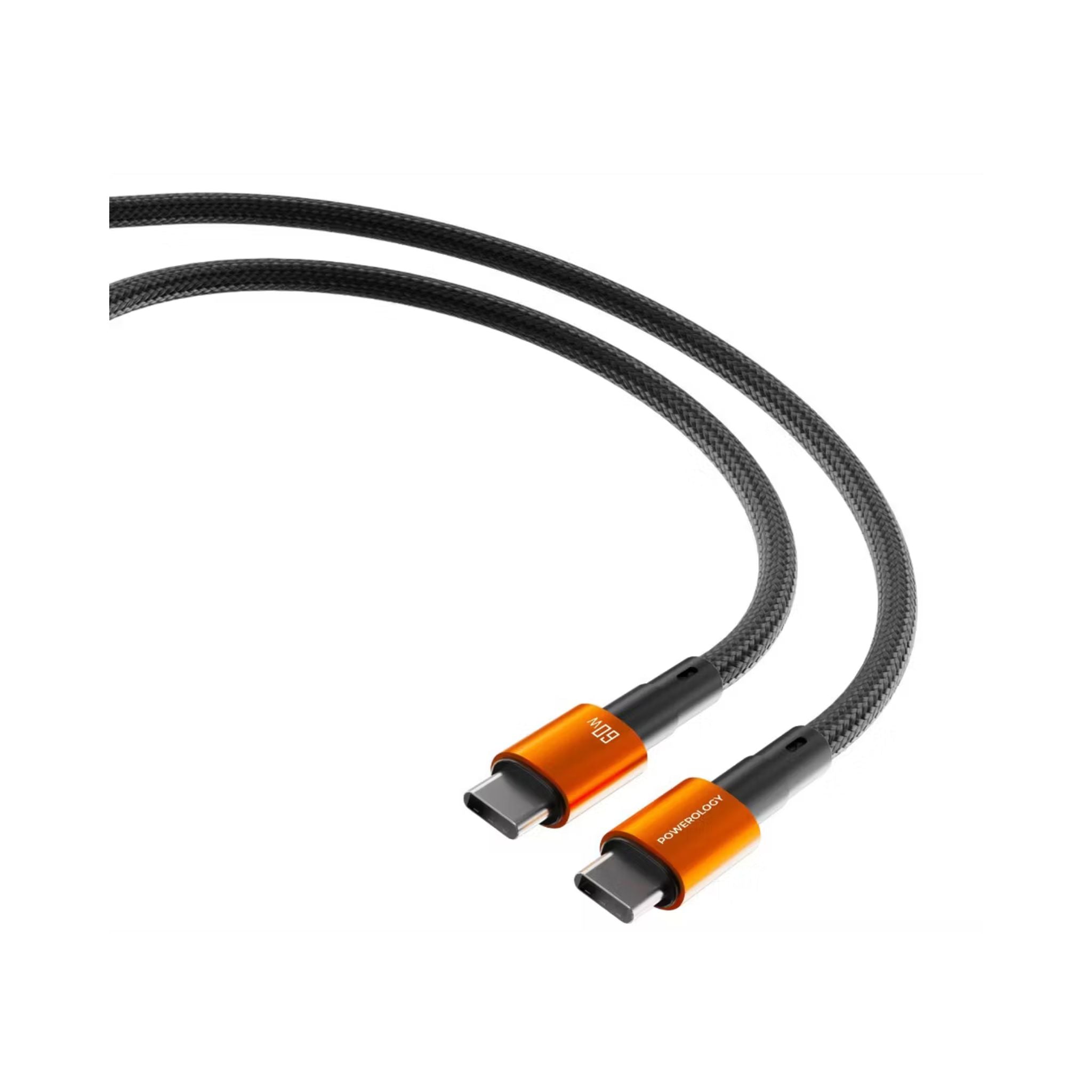 Powerology QX 45W Pocket-Sized GaN Adapter with Safety Protections, 1m ...