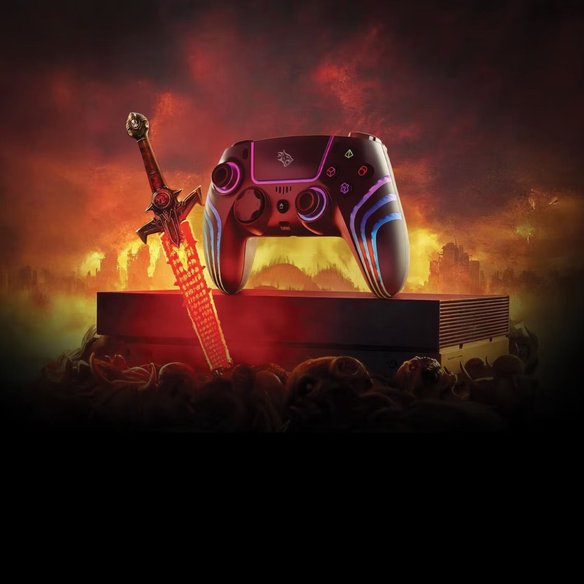 Porodo Gaming ShadowX Wireless Controller – Bluetooth 5.3, For Android ...