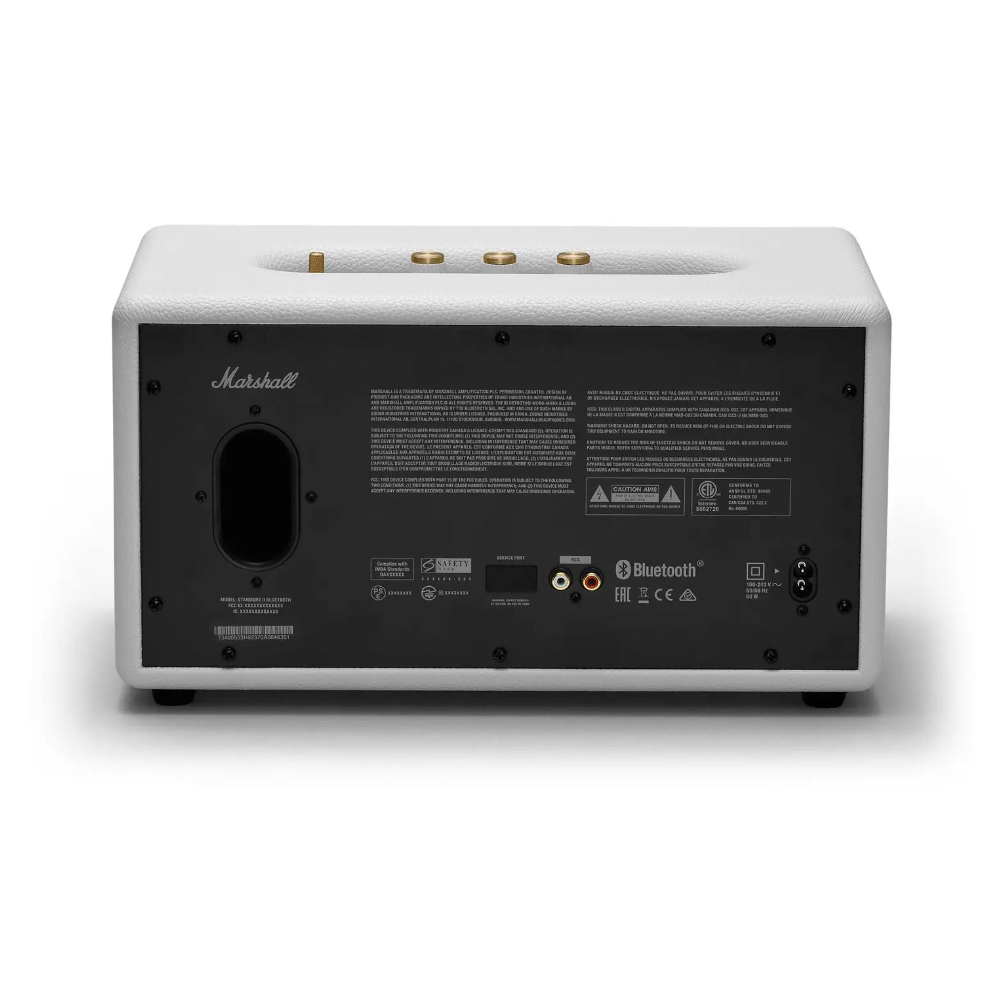 Marshall Stanmore II Bluetooth Speaker - 5.0 Bluetooth and aptX Techno ...